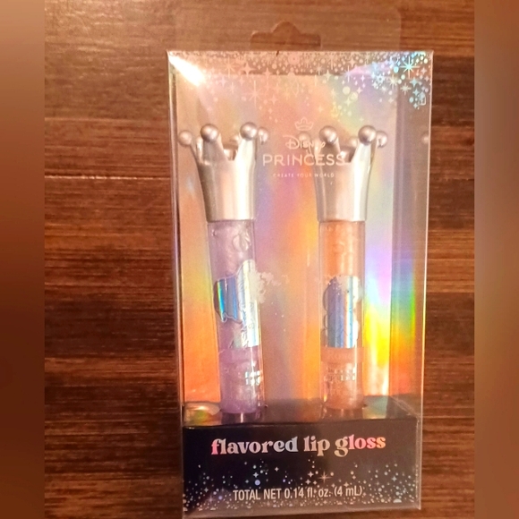 Disney | Makeup | Disney Princesses Flavored Lip Gloss New | Poshmark